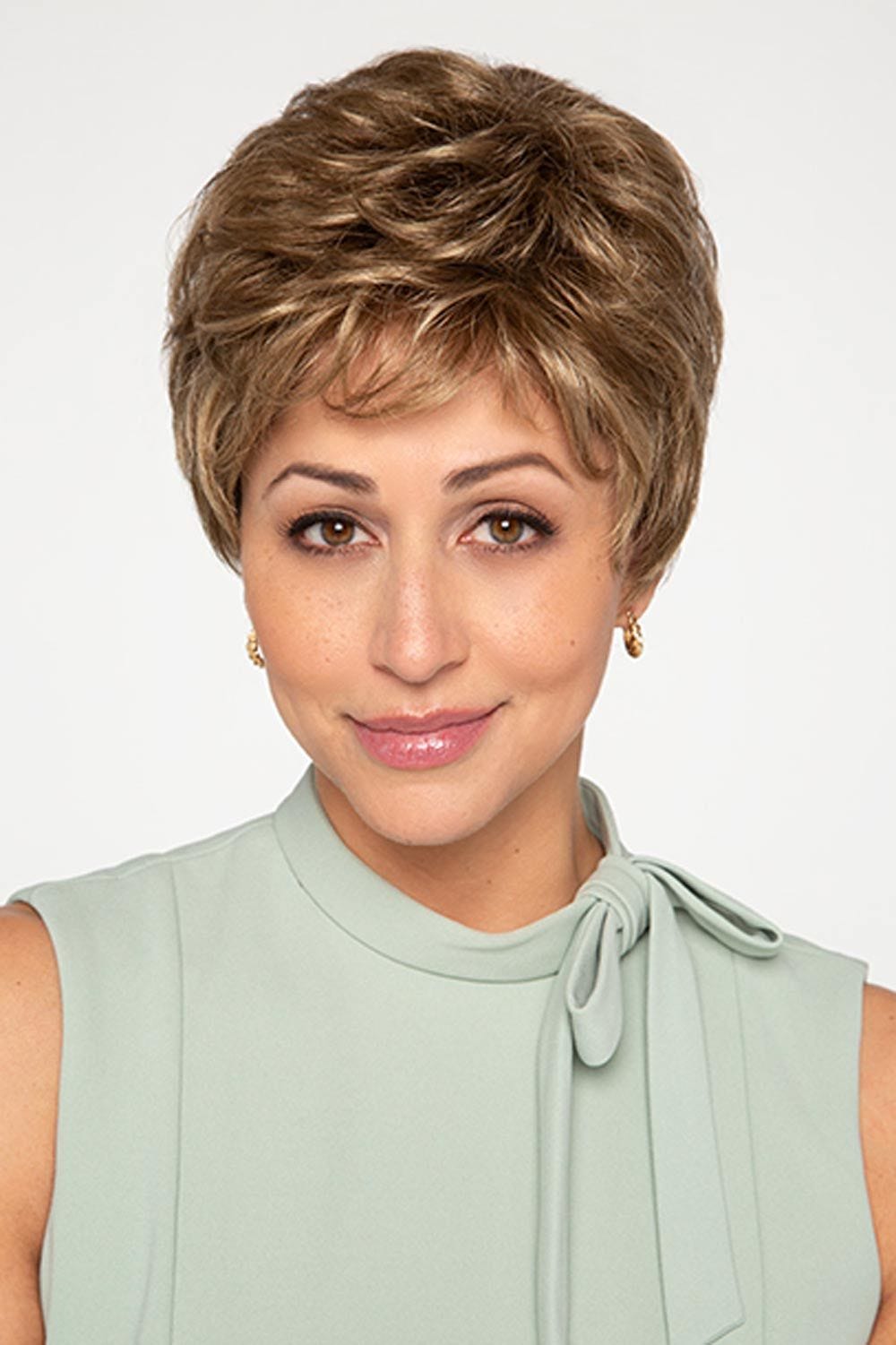 Rose Wig by Henry Margu | Wavy Pixie Wig with Lace Front & Full ...