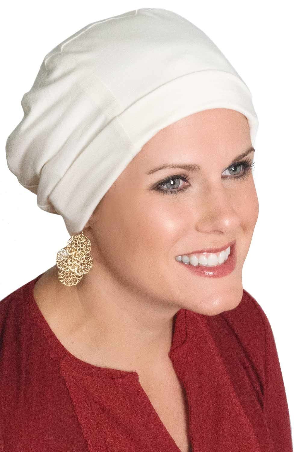 Cardani Cozy Cap Slouch Hat in Bamboo for Women