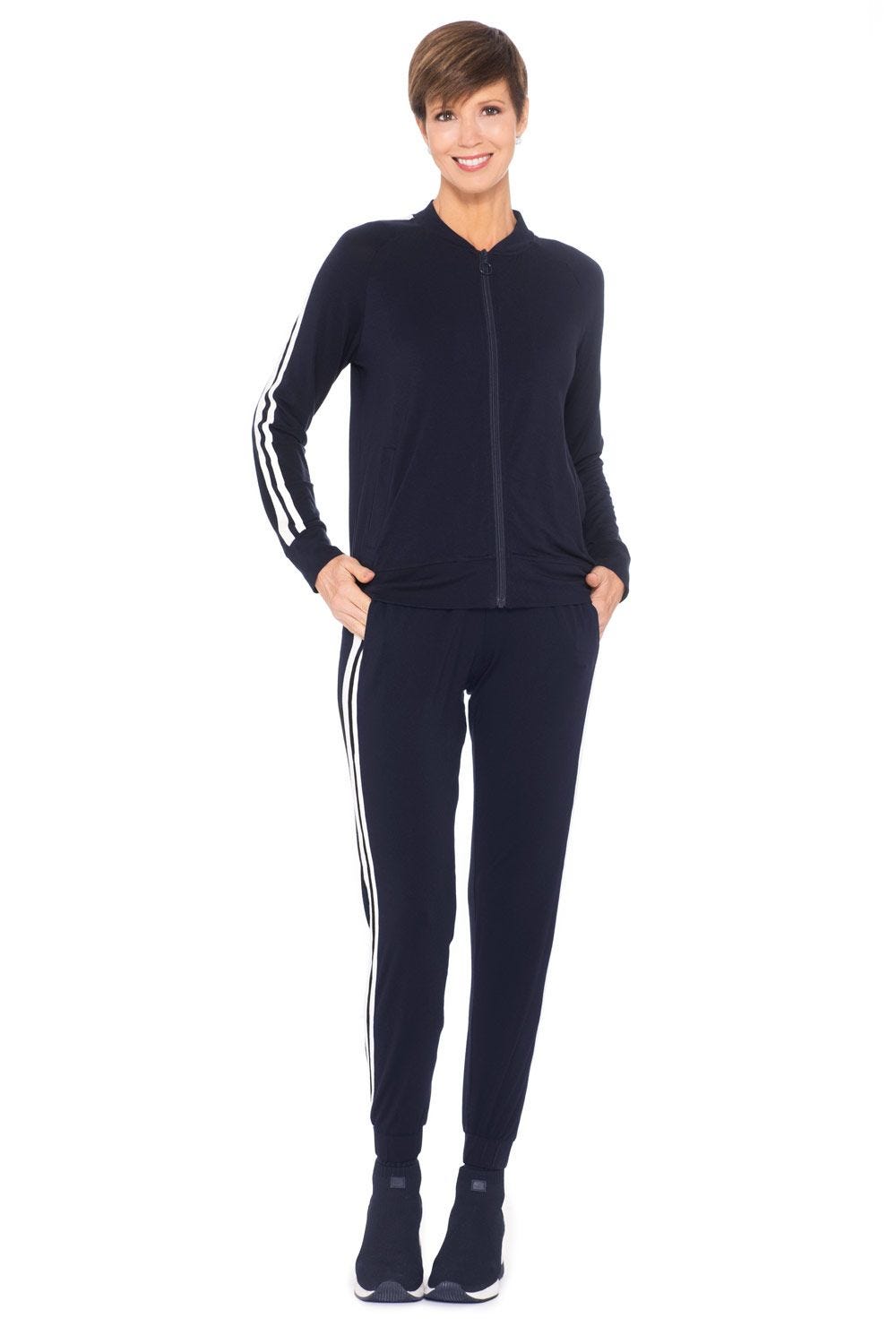 Bamboo Track Suit Jacket | Cardani Womens Track Jacket