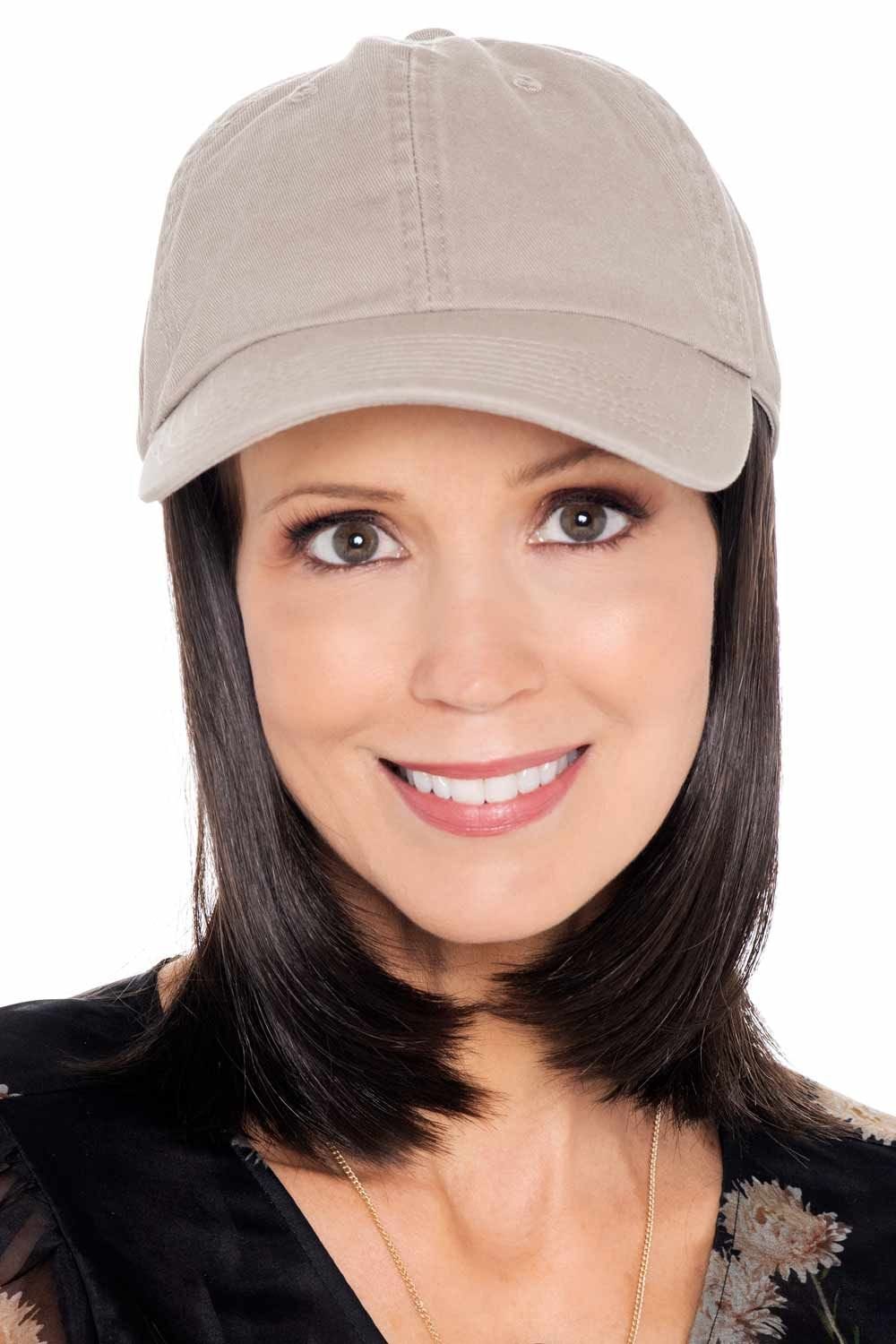 Baseball Cap with Hair | Cardani Classic Bob Ballcap