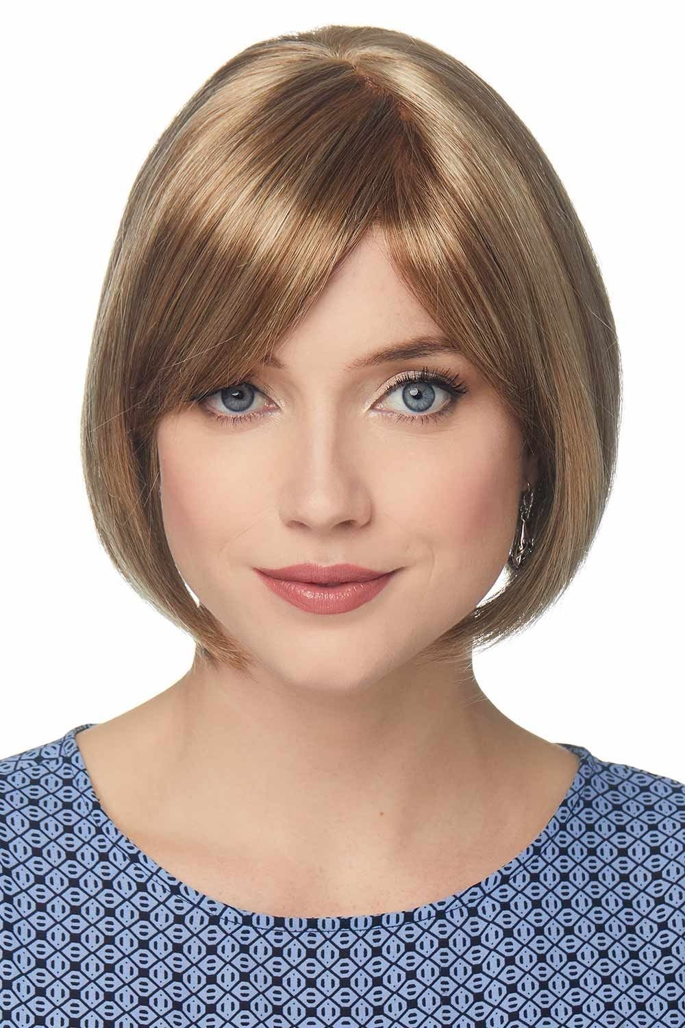 Anna by Cardani Wigs | Bob Wig With Bangs | Double Monofilament Top