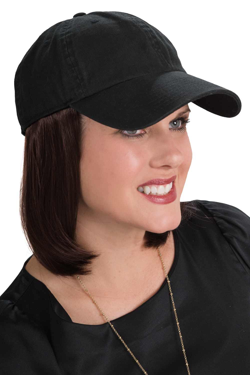 Baseball Cap with Hair | Cardani Classic Bob Ballcap
