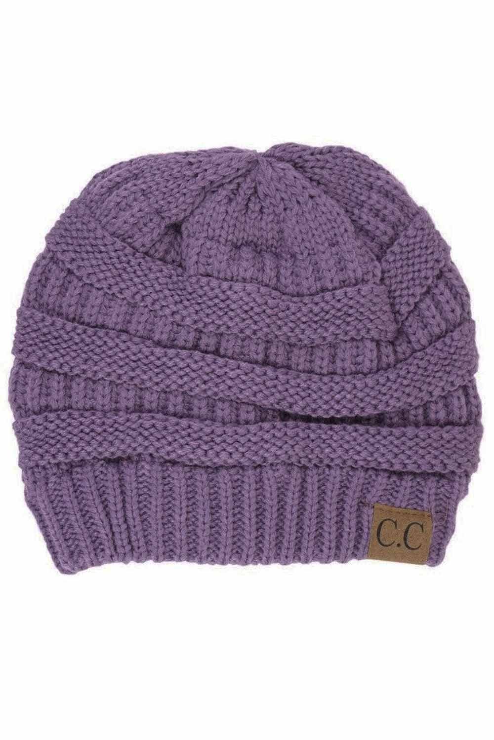 Classic CC Beanie Hat | Trendy Beanie Hats for Women