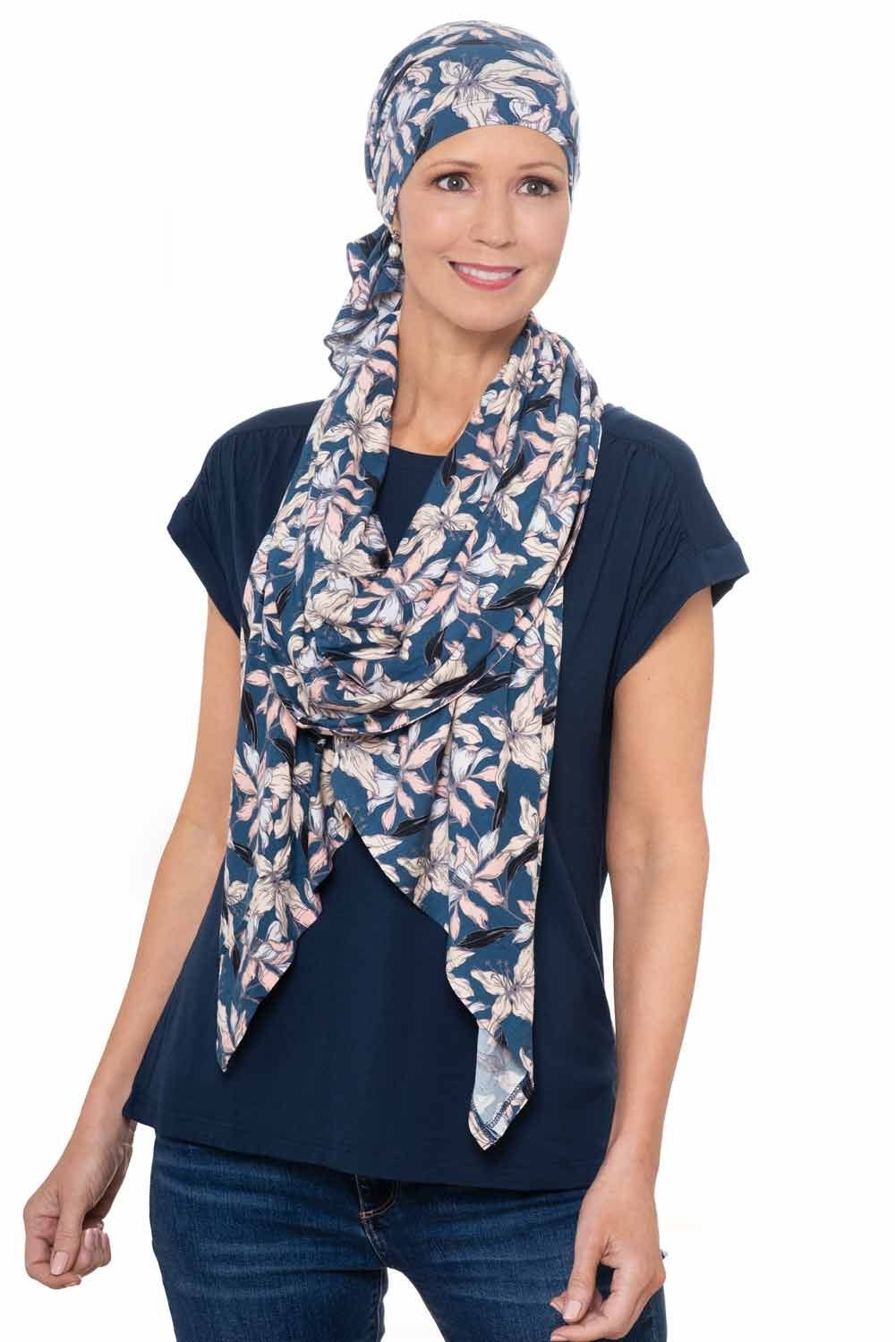 Cardani Bamboo Slip Over Convertible Infinity Scarf | 6-in-1 Scarf