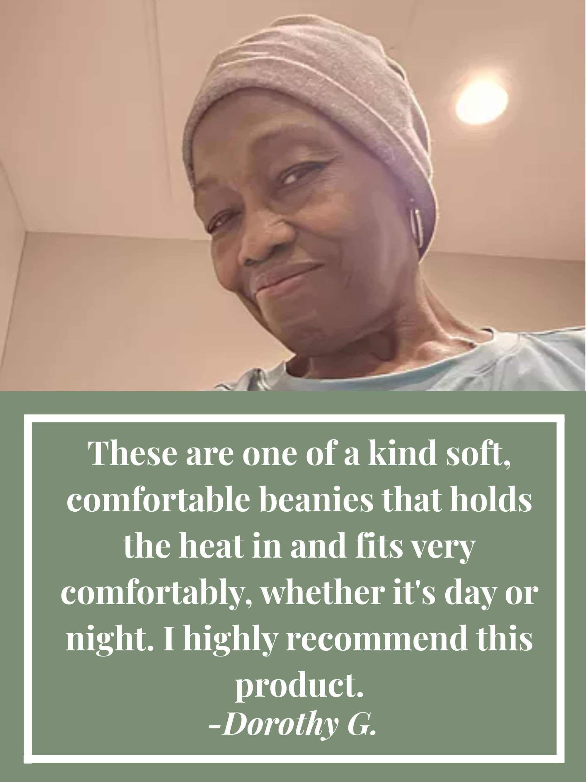 Cozy Cap™ Organic Cotton Chemo Hat for Women | Soft Full Coverage ...