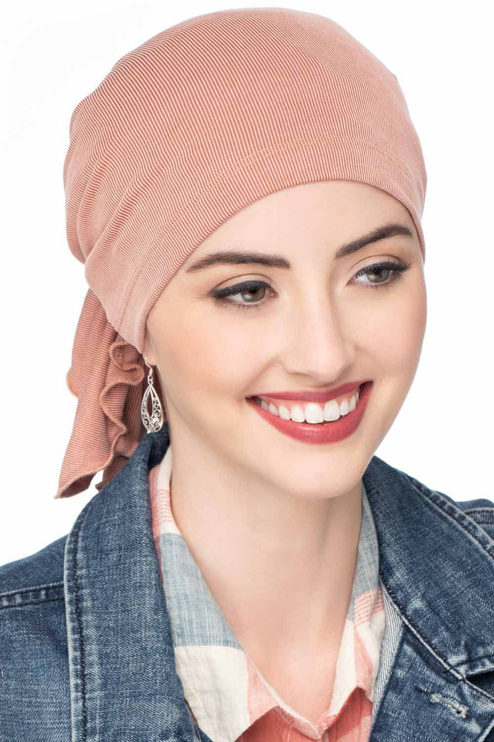 Deluxe Cupro Slip On Scarf | Pre Tied Chemo Scarf