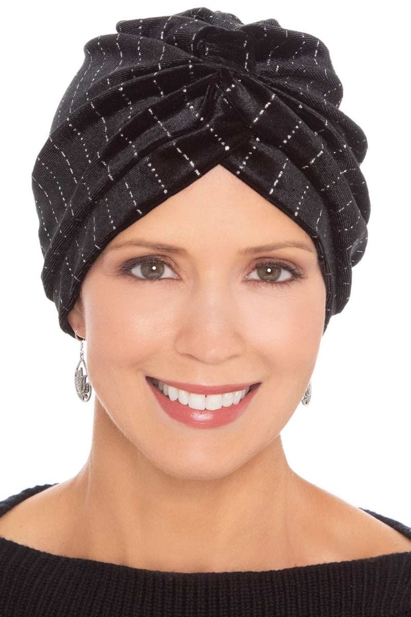 Embellished Velour Turban | Cute Turbans for Women