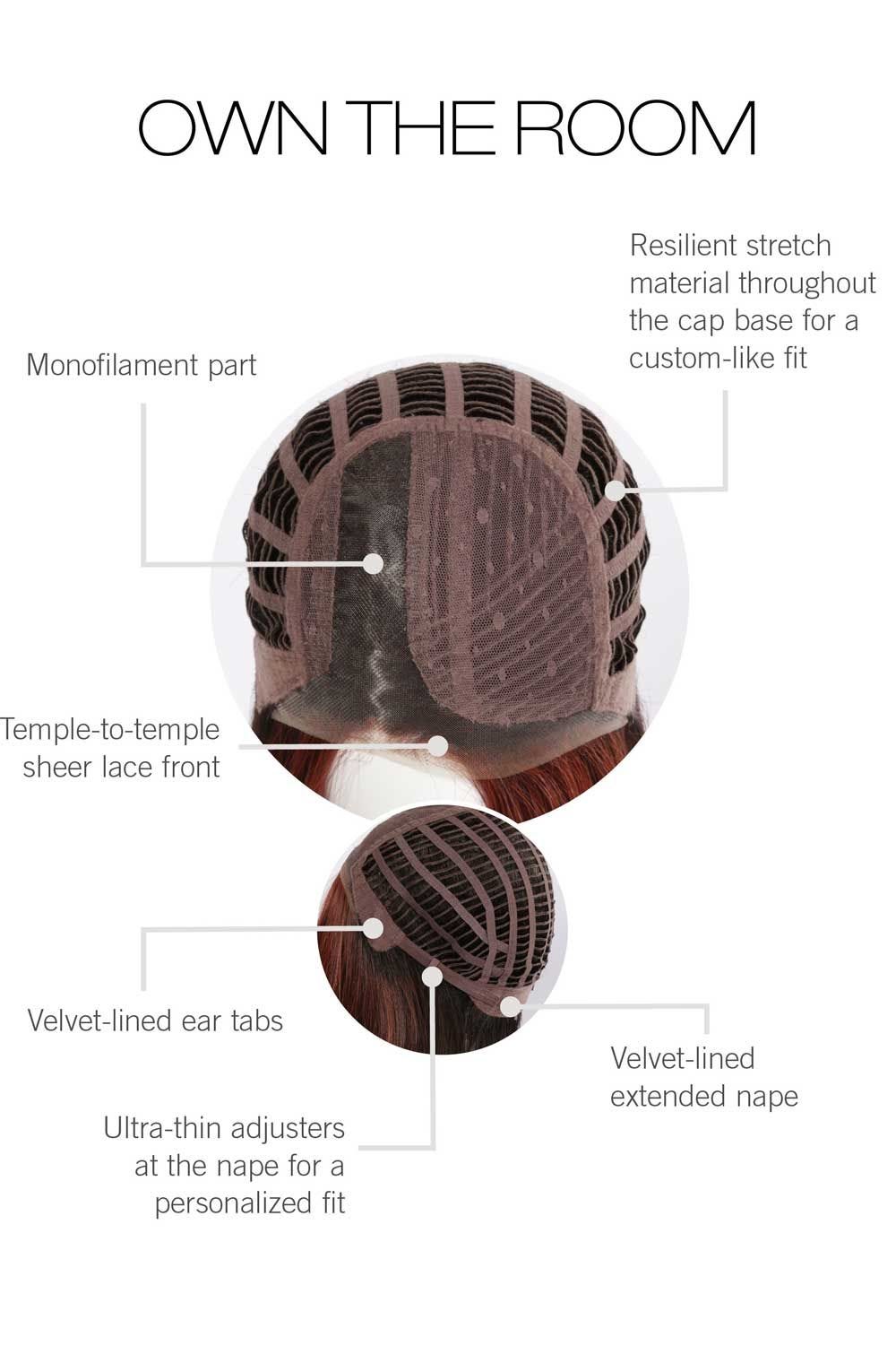 Large Own The Room wig by Eva Gabor | Long Layered Heat-Friendly Wig ...