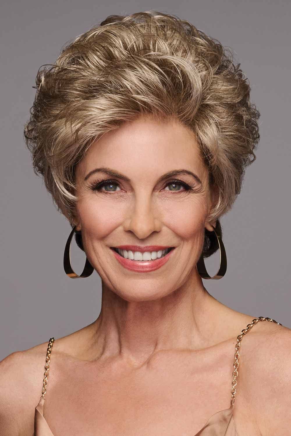 Instinct Luxury Wig by Eva Gabor | Short Synthetic Lace Front Wig with ...