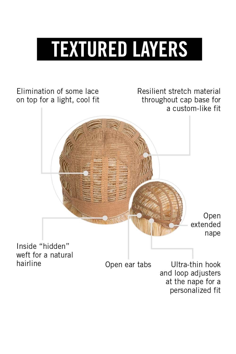 Textured Layers Wig by Hairdo | Heat Resistant