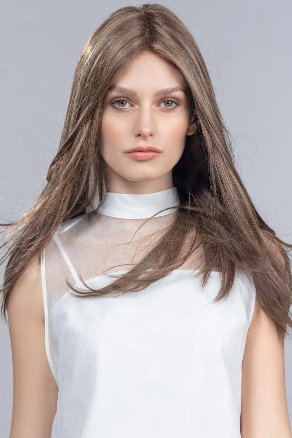 Impact Hair Topper by Ellen Wille | Remy Human Hair, Hand Tied, Lace ...