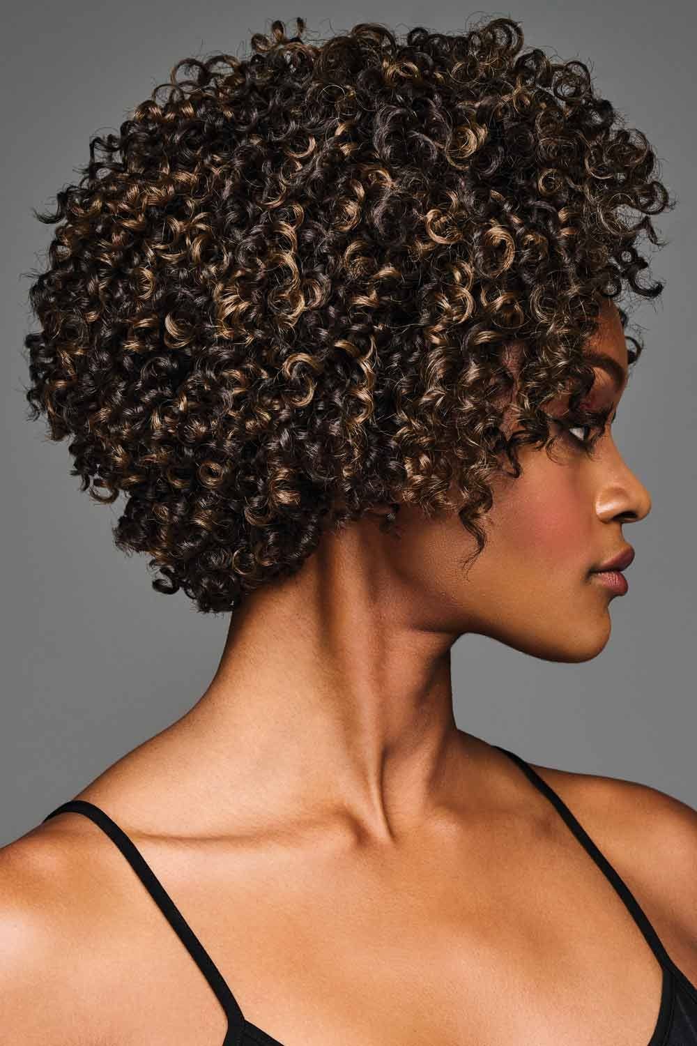 Aniyah Wig by Kim Kimble | Short Curly Lace Front Heat-Friendly Wig ...