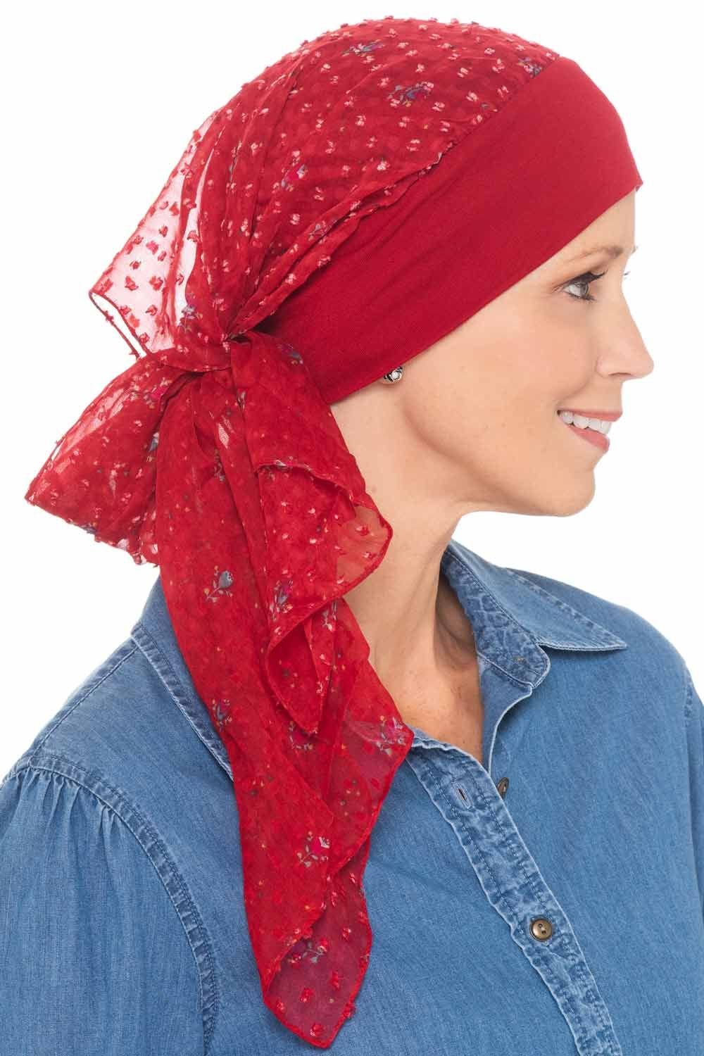 Lanie Pre Tied Scarf Cap | Ready Tie Head Scarves