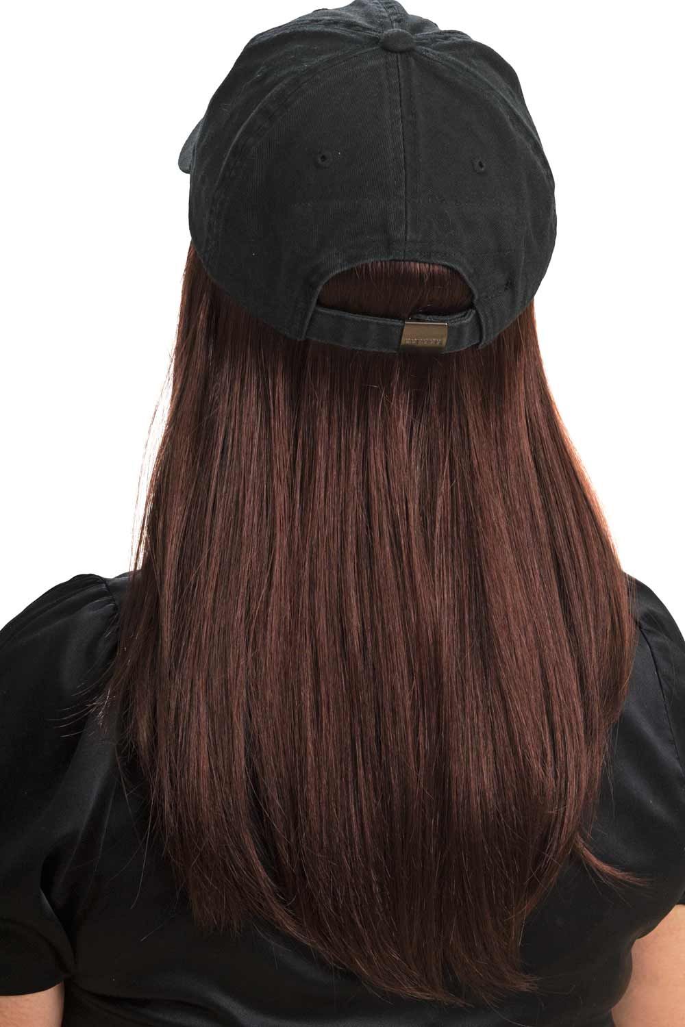 Baseball Cap with Hair | Cardani Long Baseball Hat with Hair