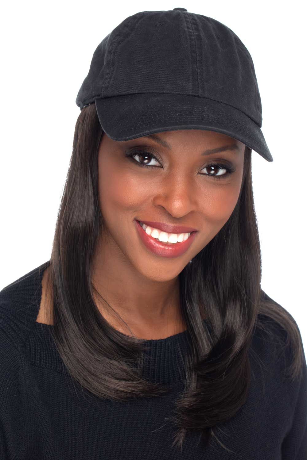 Cardani Long Baseball Cap with Hair | Hats with Hair