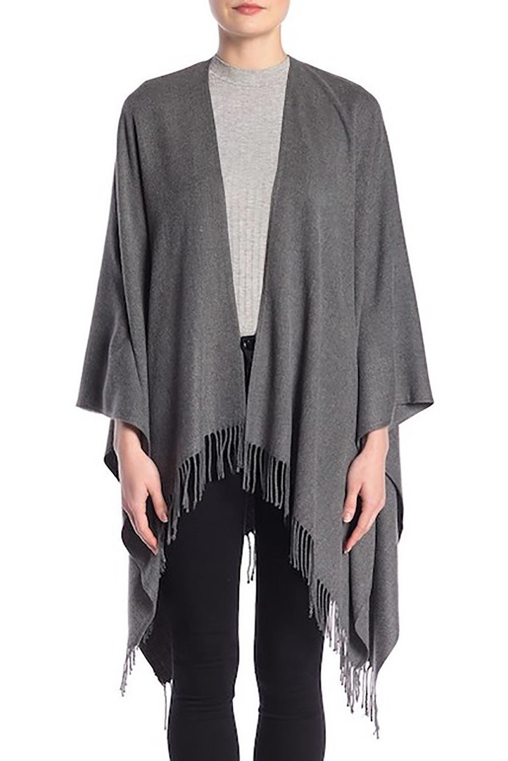 Soft & Cozy Solid Ruana | Wrap for Women