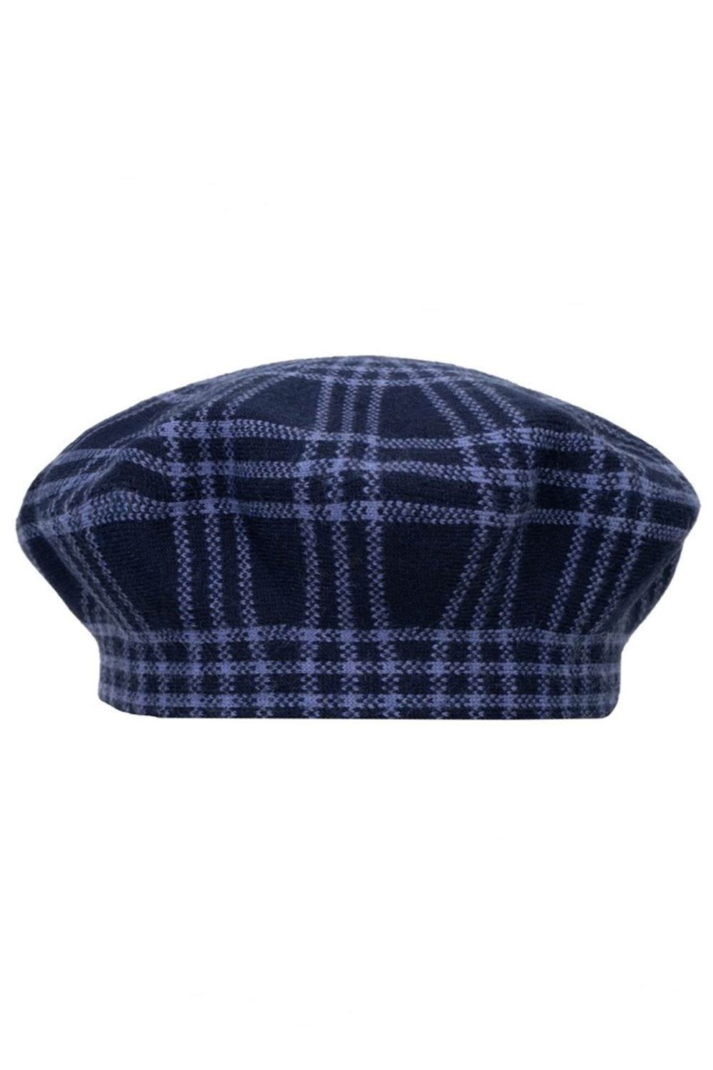 Marnie Classic Plaid Beret Hat | Stylish Winter Beret Hats for Women