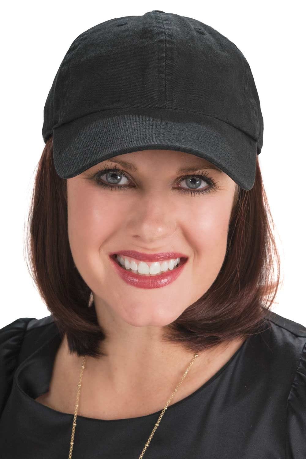 Baseball Cap with Hair | Cardani Classic Bob Ballcap
