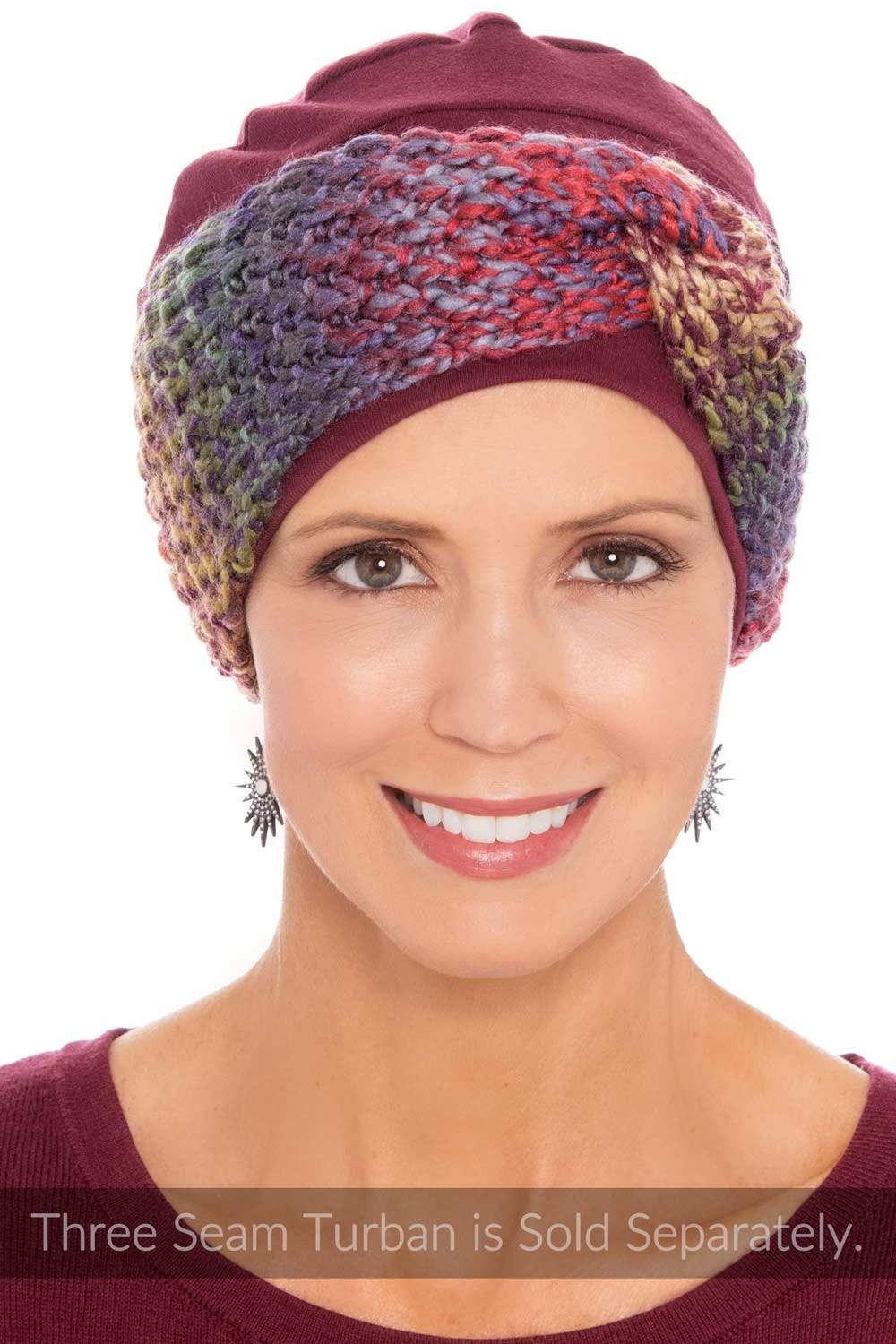 Multi Knit Twist Headband | Accessory for Hats and Turbans