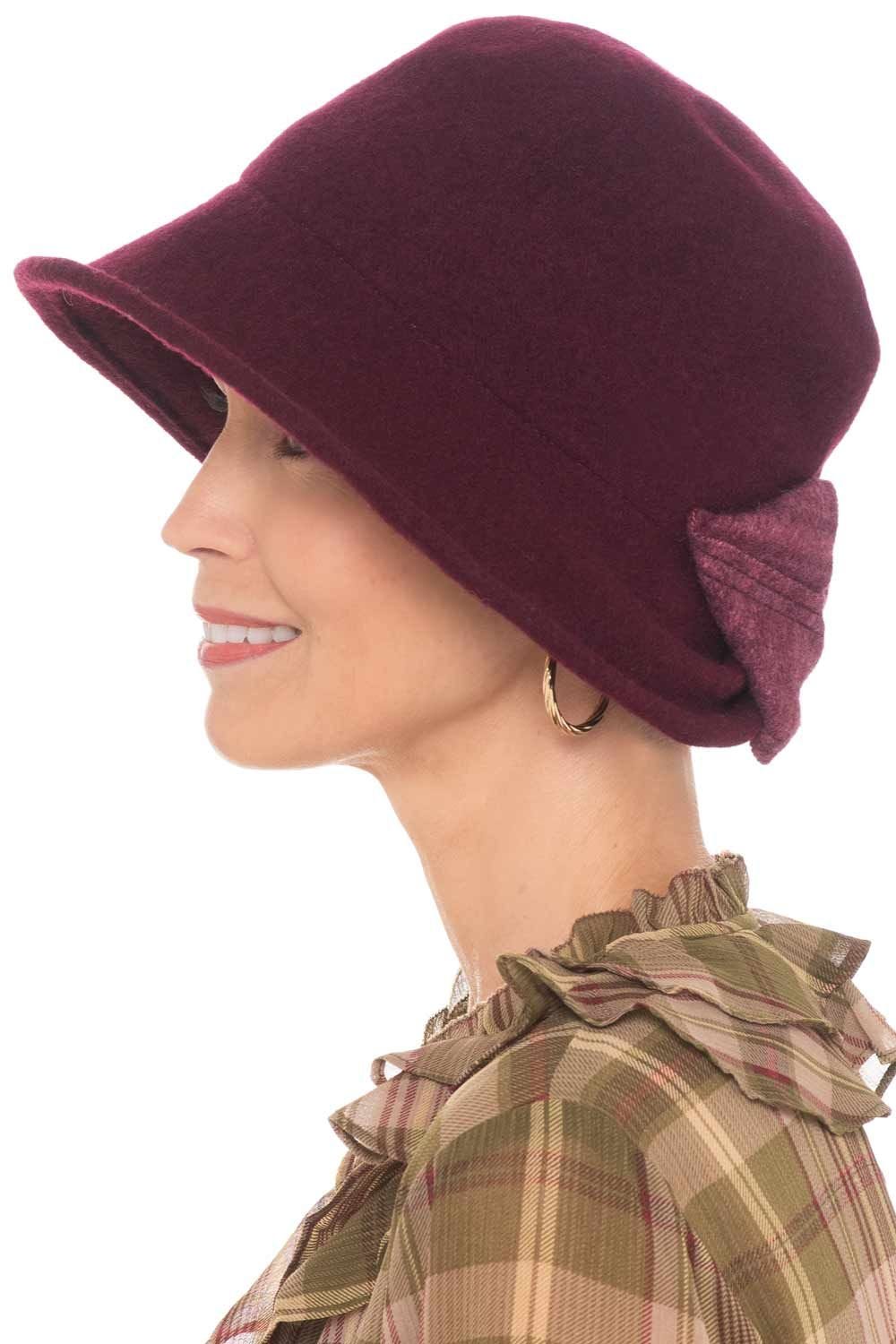 Octavia Shapeable Wool Cloche Hat | Trendy Winter Hats for Women