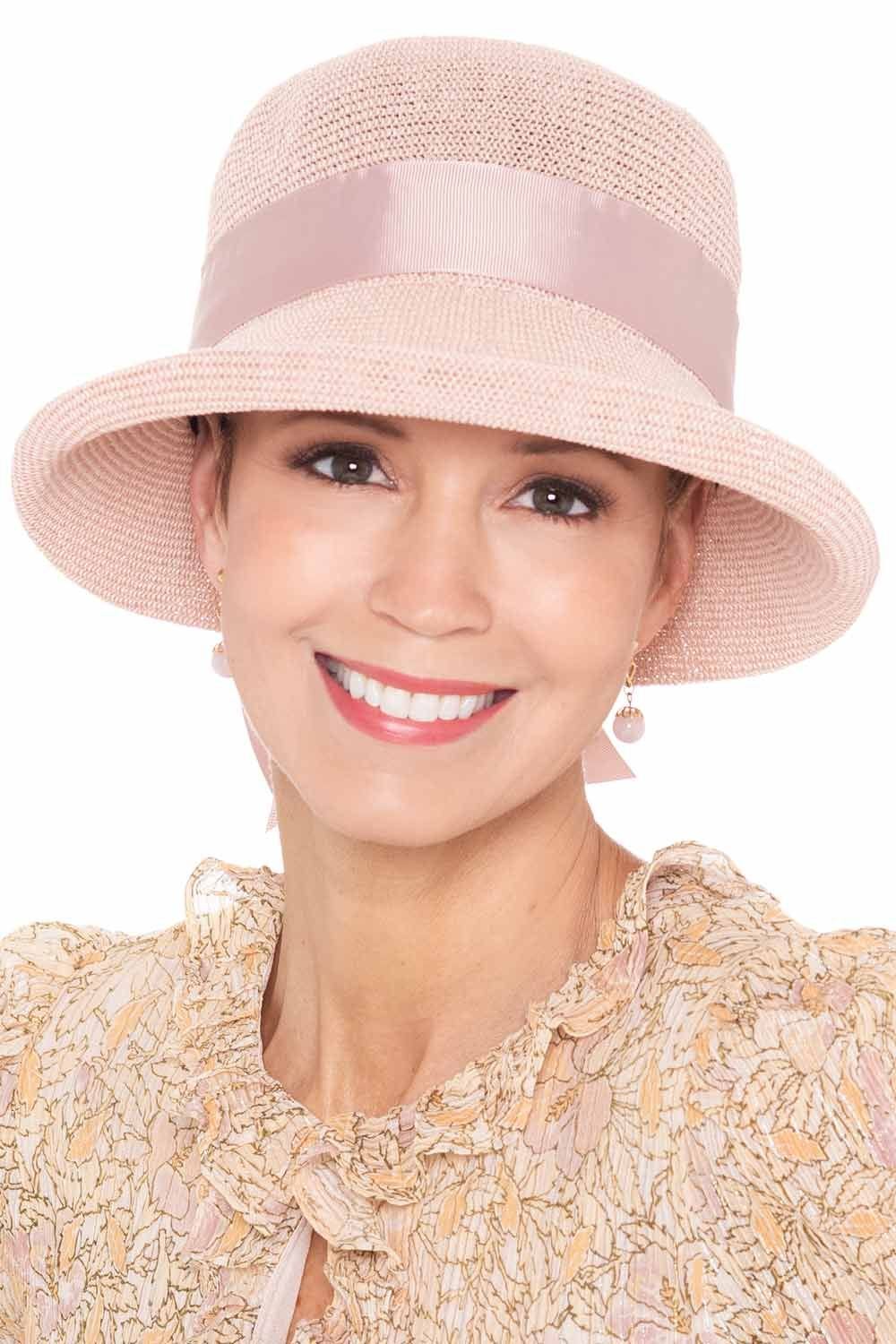 Persika Satin Ribbon Cloche Hat | Chic Summer Hats for Women