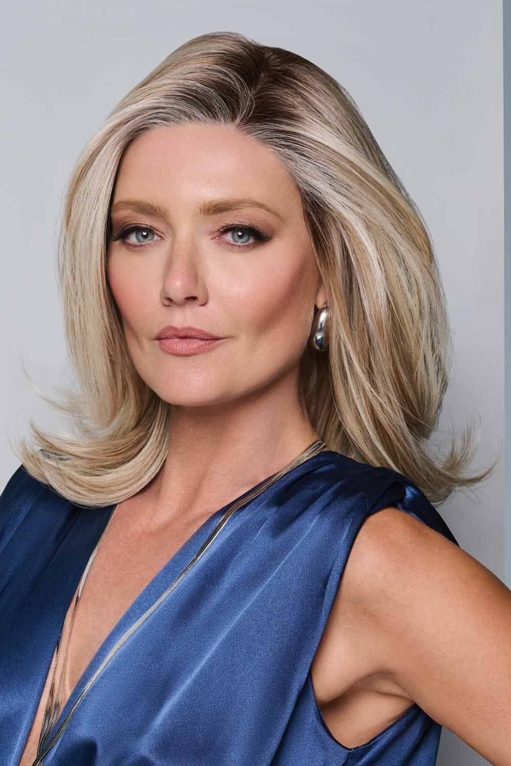 Showrunner Wig by Raquel Welch | Mid-Length Synthetic Wig with Lace ...