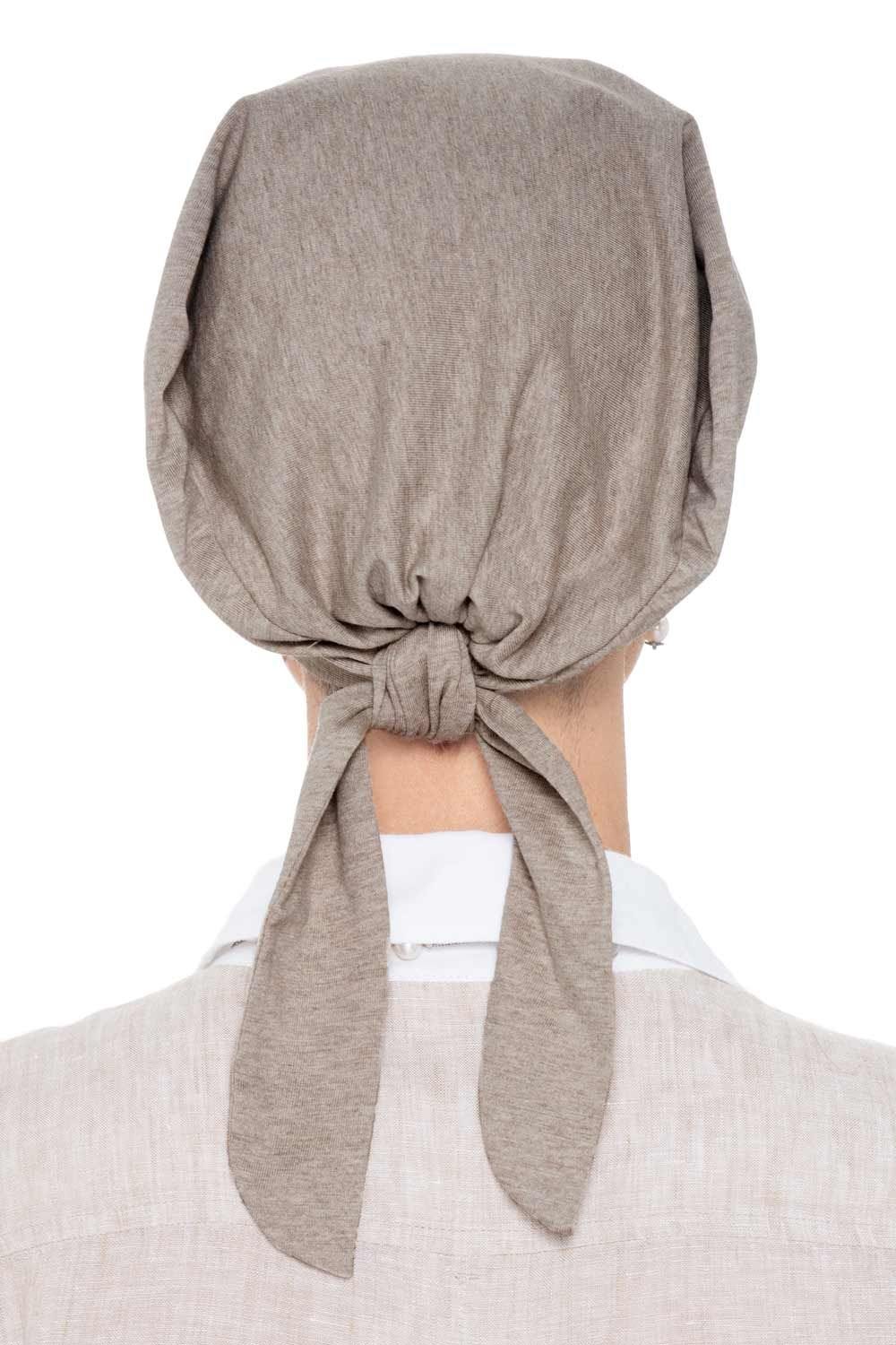 Cotton Sandrine Pre-Tied Headscarf | Organic Cotton Scarves for Women