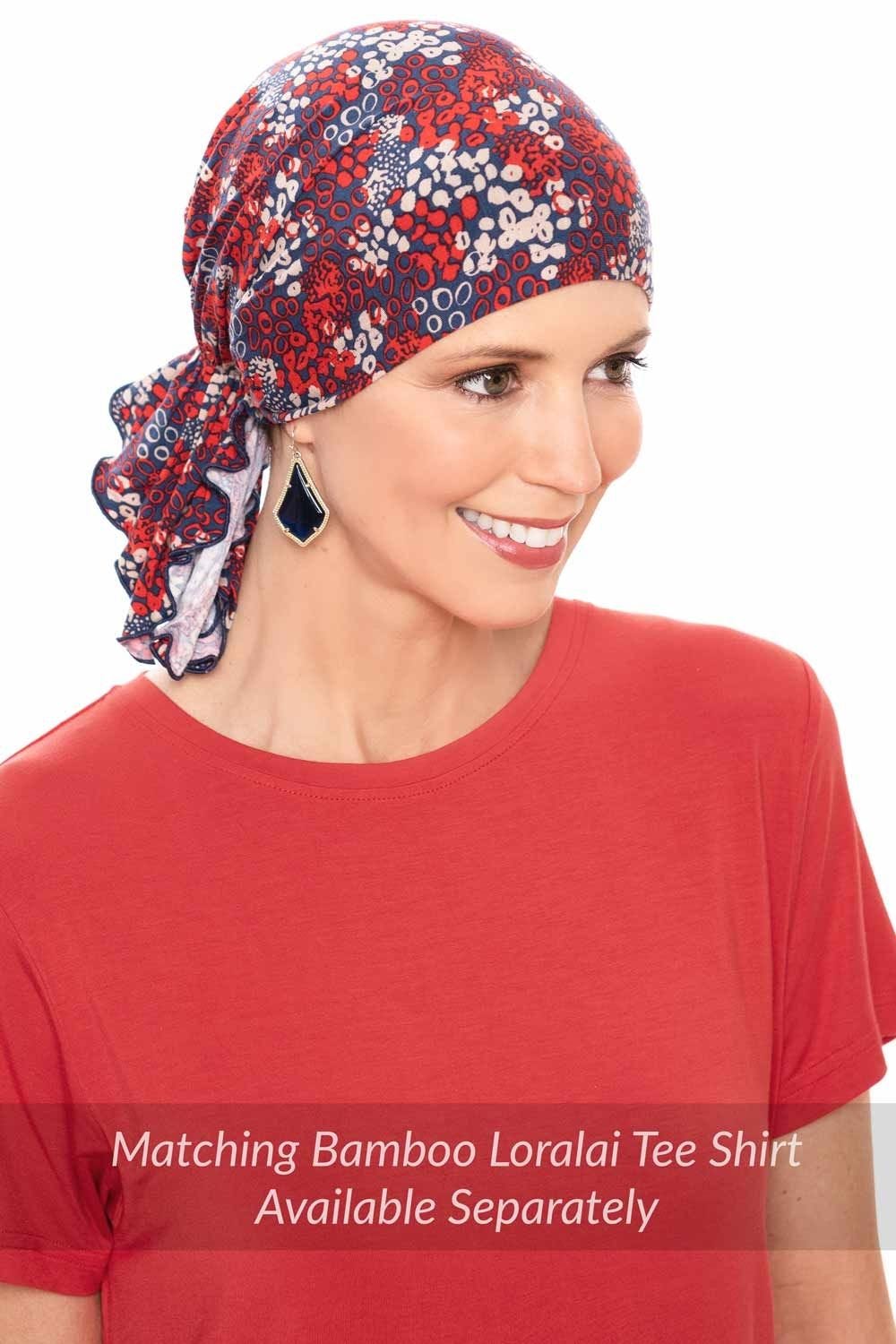 Bamboo Slip On Scarf | Cardani Pre Tied Head Scarves