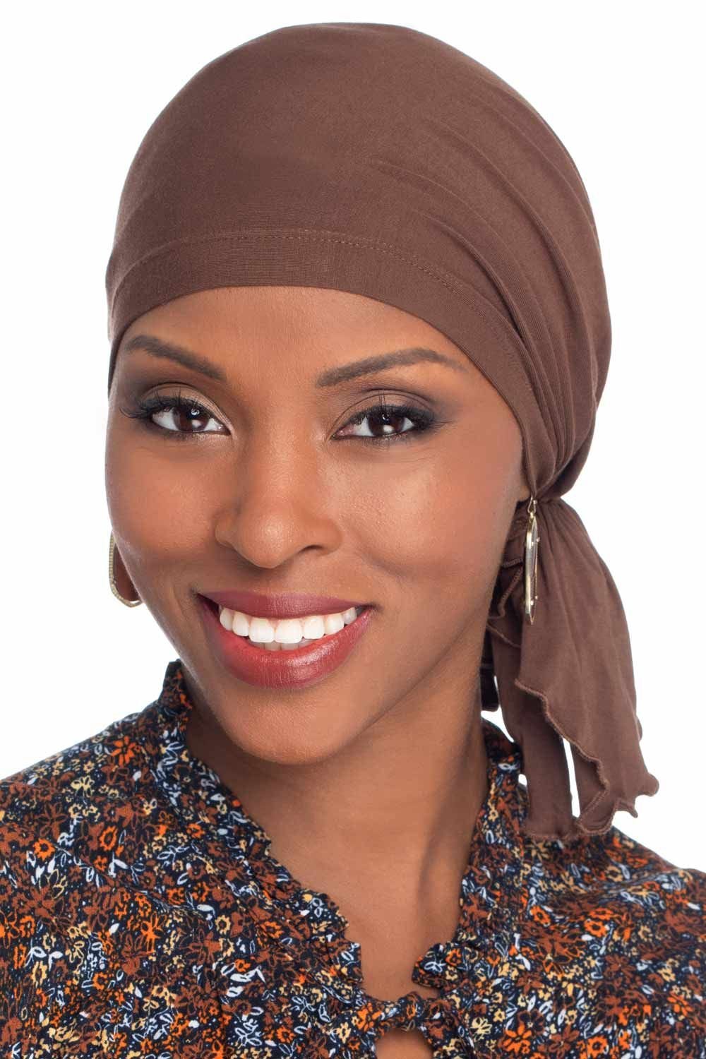 Bamboo Slip On Scarf | Cardani Pre Tied Head Scarves