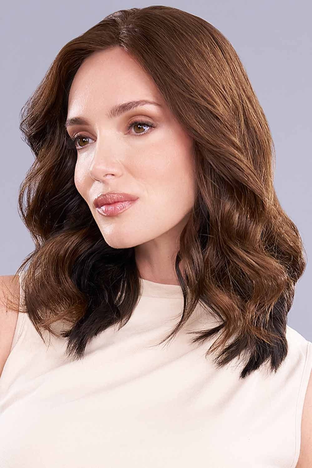 Top Form Lace 14 Inch HH Hair Topper by Jon Renau | Remy Human Hair ...