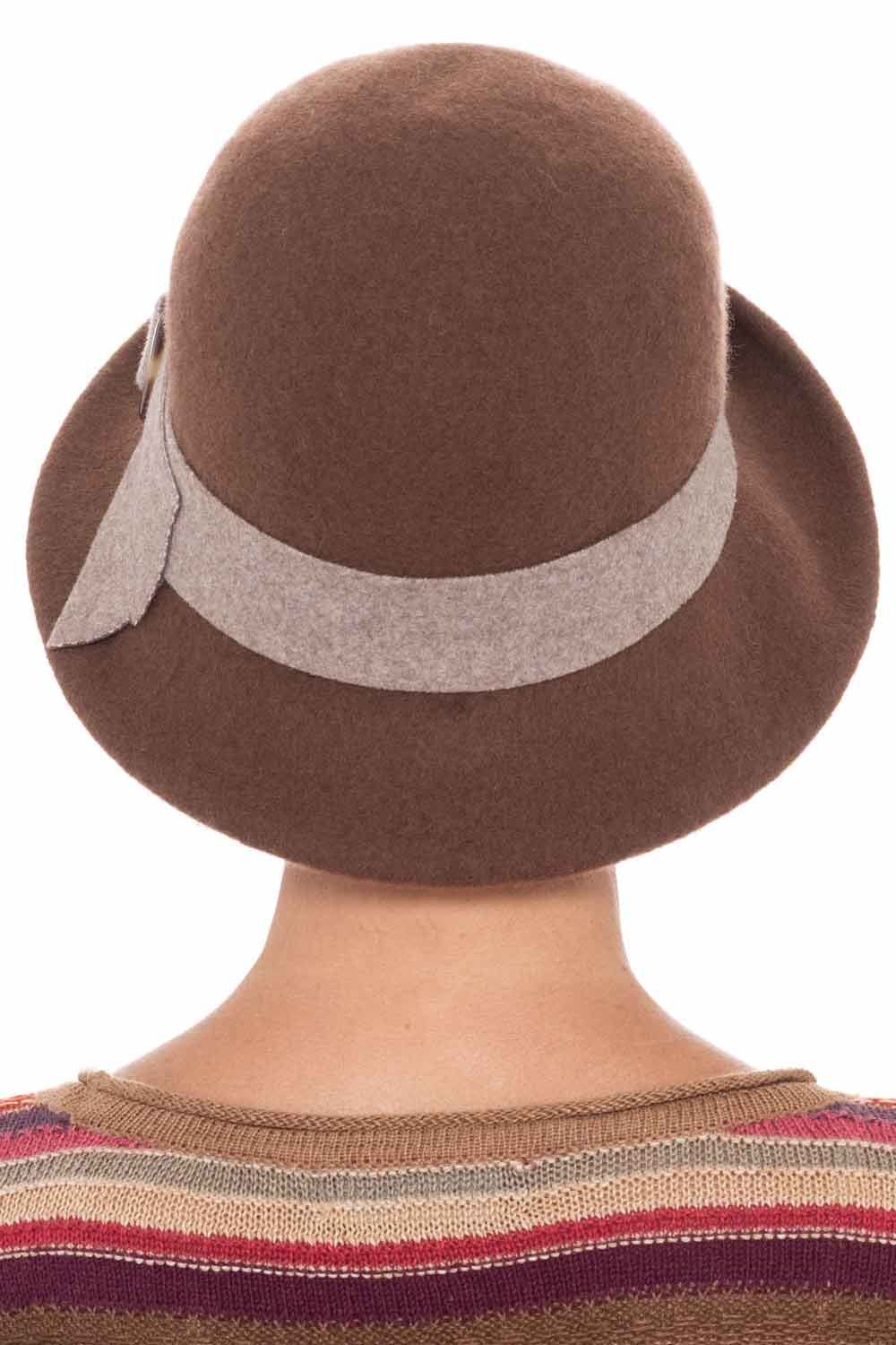 Lena Tortoiseshell Buckle Cloche Hat | Stylish Cloche Hats for Women