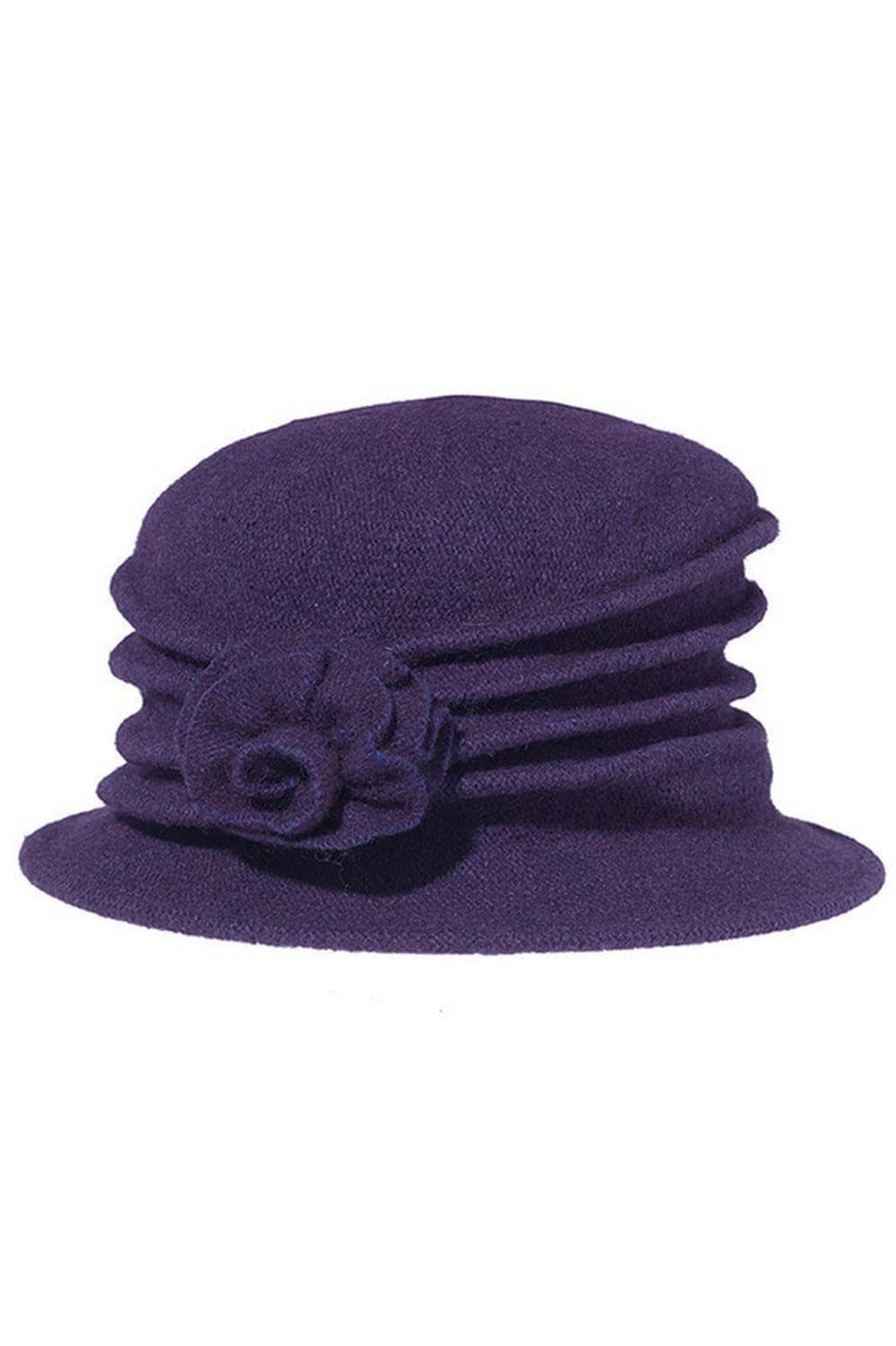 Wool Kennie Cloche Hat | Winter Cloche Hat for Women