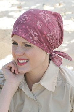 Large Head Bandanas | Oversized Cotton Bandanas for Women