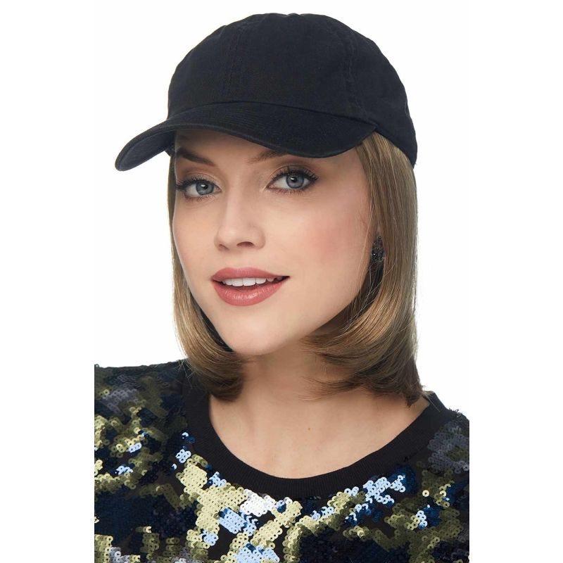 Baseball Cap with Hair | Cardani Classic Bob Ballcap