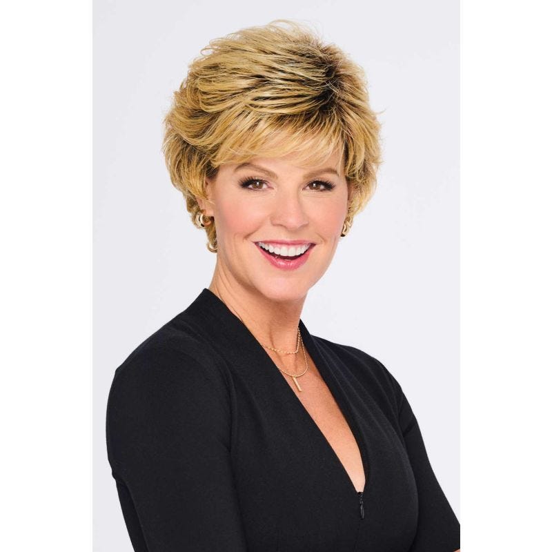 Swept Back Short Cut Wig by Hairdo | Heat Resistant
