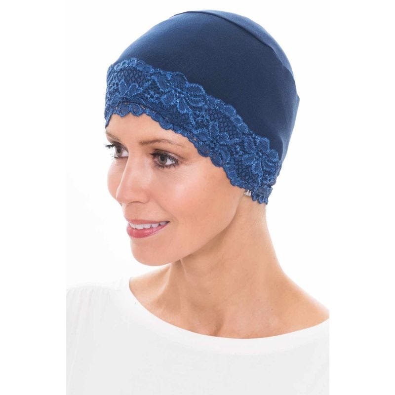 Aloe Vera Sleeping Cap | Lace Sleep Hat