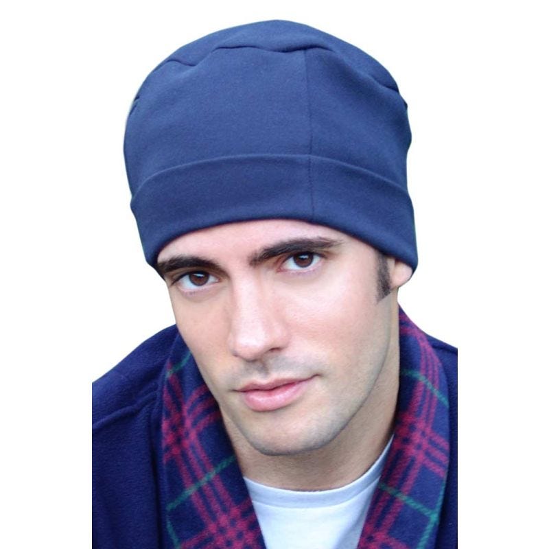 Organic Cotton Sleep Cap for Men | CPAP, Chemo, Bald Guys, Men's ...