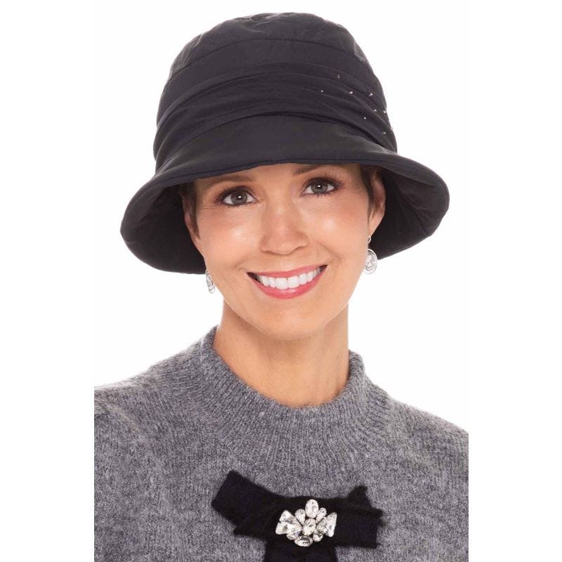 Glasgow All-Weather Quilted Rain Hat | Fleece-Lined Rain Hats for Women