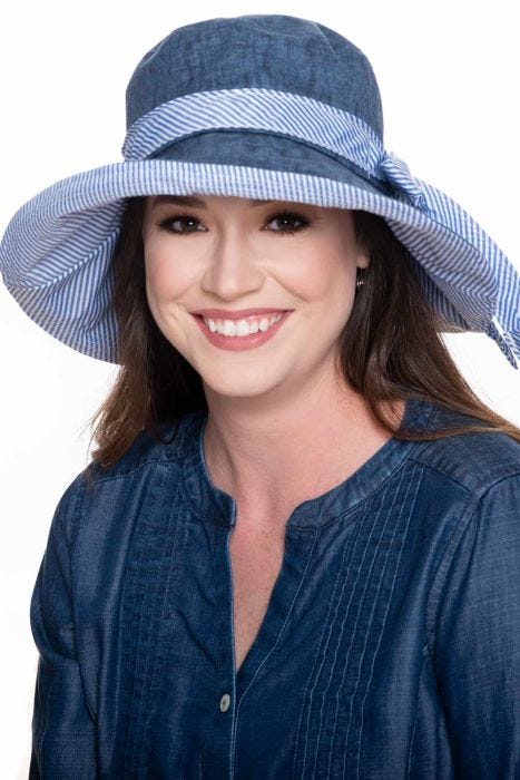 Bexley Striped Sun Hat | Spring and Summer Hats for Women