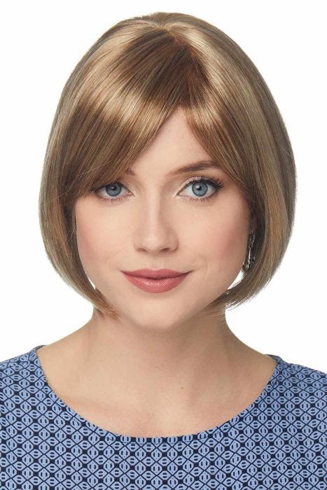 Anna by Cardani Wigs | Bob Wig With Bangs | Double Monofilament Top