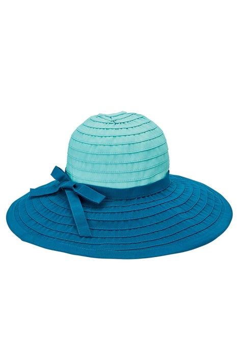 Color Block Wide Brim Sun Hat | Summer Hats for Women