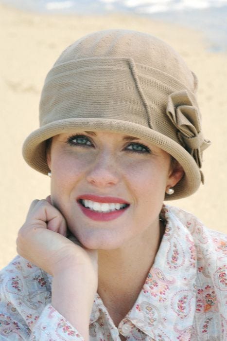 Cotton Hats for Cancer Patients | Flapper Hat