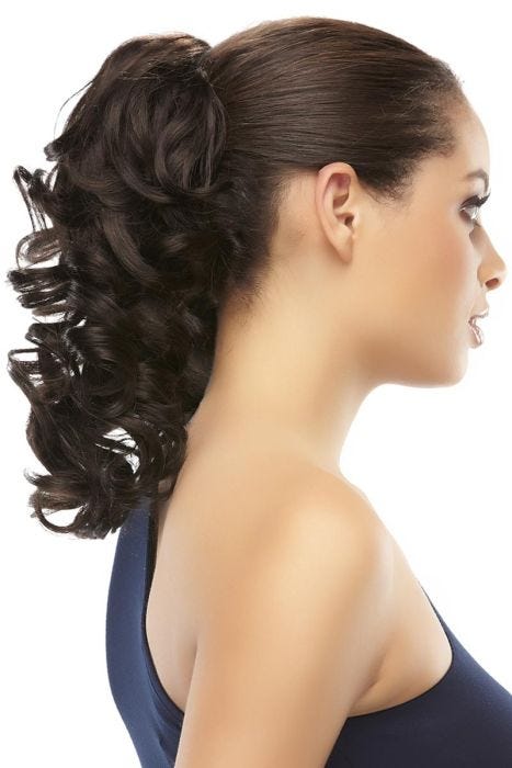 Crush Clip On Pony by Jon Renau | Curly Ponytail Extension