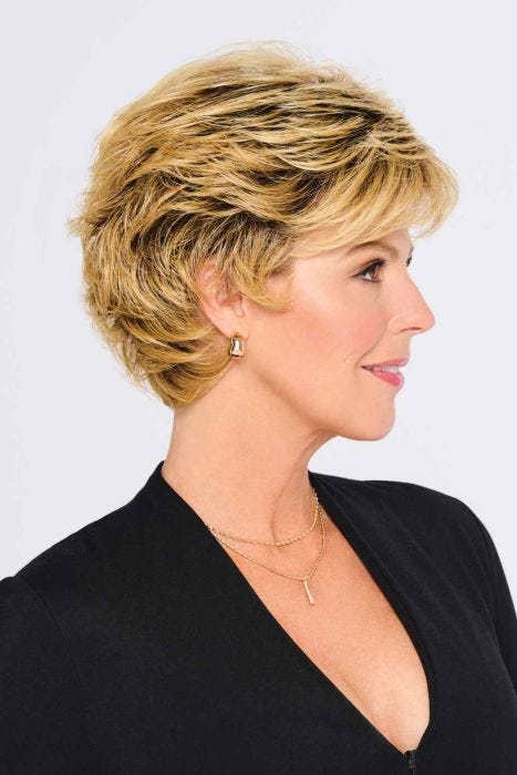 Swept Back Short Cut Wig by Hairdo | Heat Resistant
