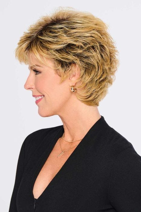 Swept Back Short Cut Wig by Hairdo | Heat Resistant