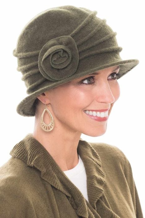 Wool Kennie Cloche Hat | Winter Cloche Hat for Women