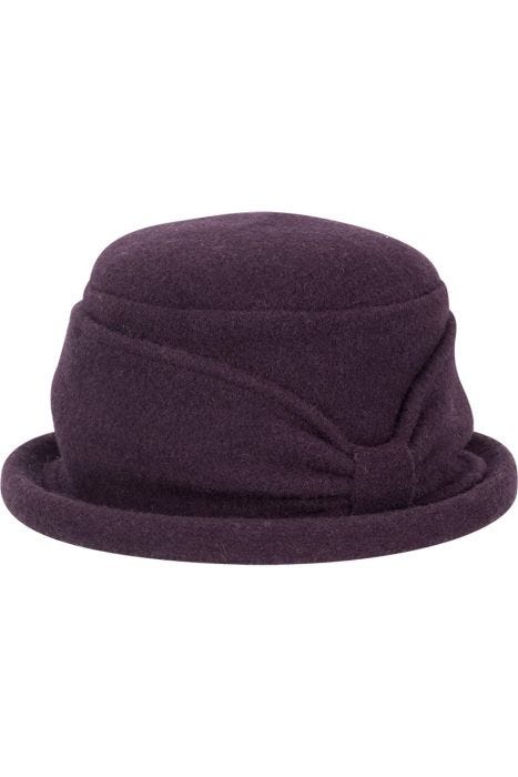 Laina Wool Knot Cloche Hat | Stylish Winter Cloche Hats for Women