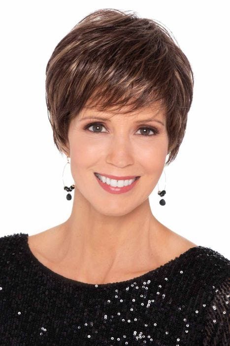 Nova by Cardani Wigs | Textured Pixie with Bangs