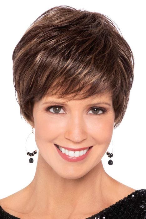 Nova by Cardani Wigs | Textured Pixie with Bangs