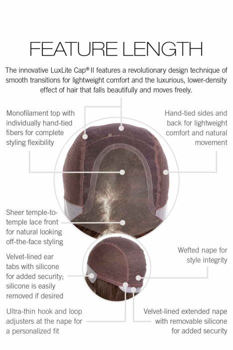 Feature Length Wig by Raquel Welch | Heat Resistant, Lace Front ...